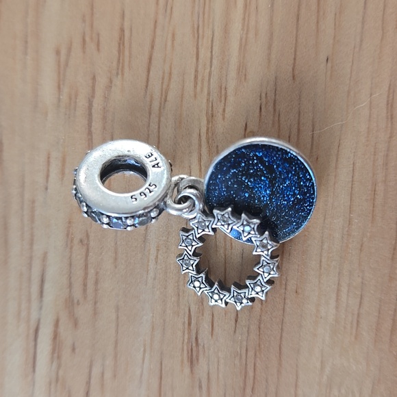Pandora | Accessories | Genuine Pandora Pave Star And Night Sky Enamel ...